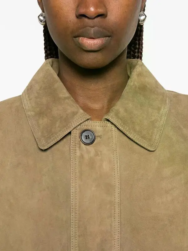 ARMA Maeve Suede Jacket - Neutrals