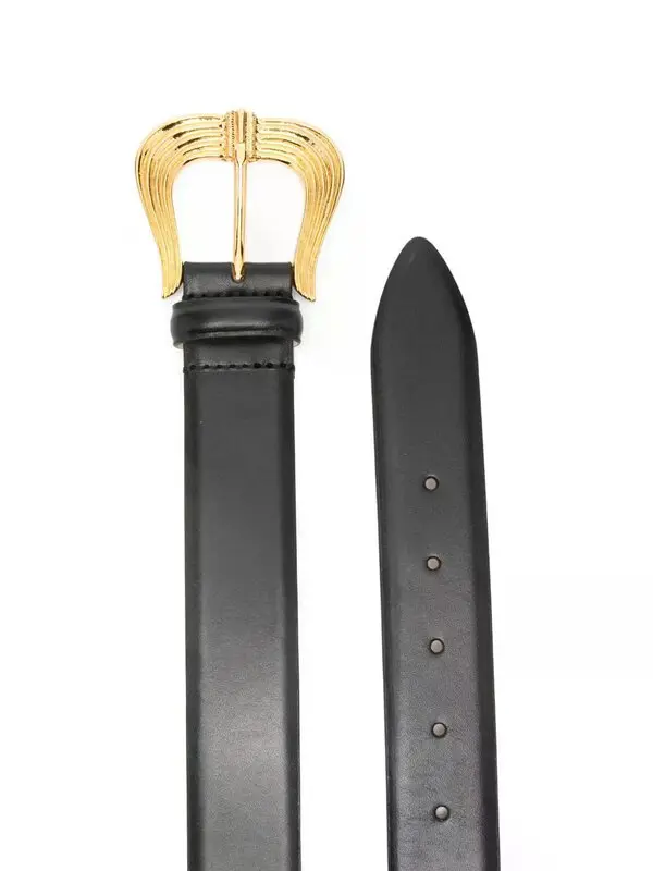 DEHANCHE Buckled Belt - Black