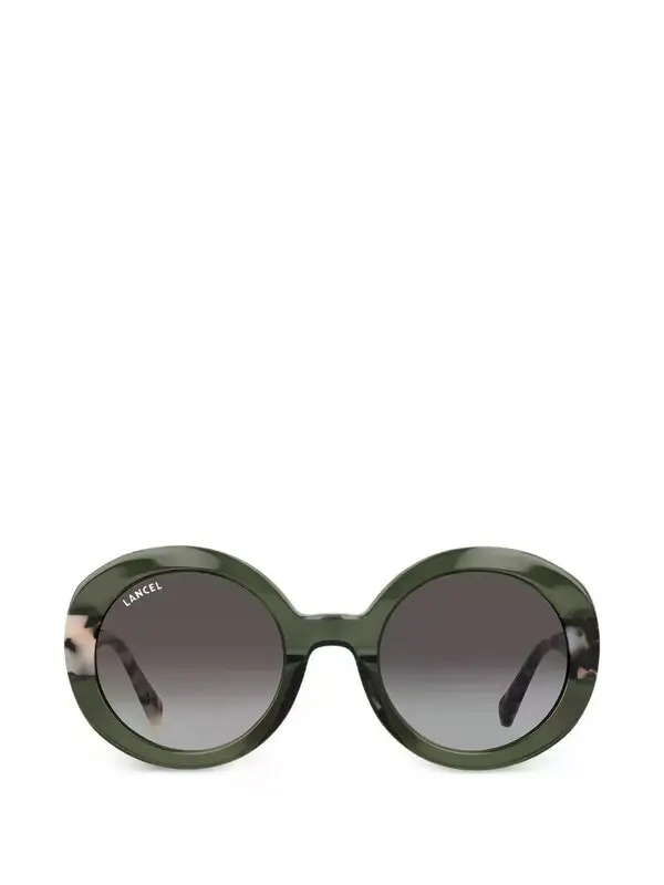 LANCEL Rosie Round Sunglasses - Green