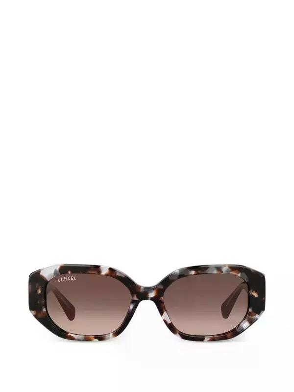 LANCEL Cassie Geometric Sunglasses - Grey