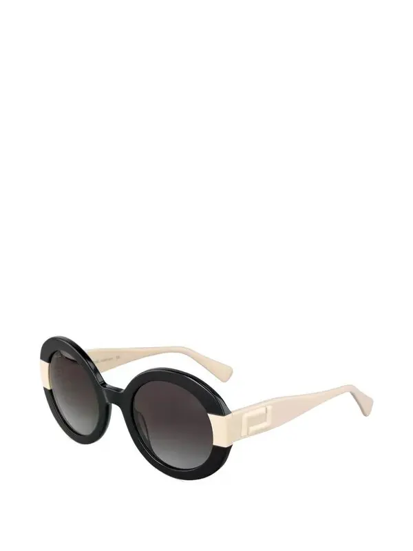 LANCEL Round-frame Sunglasses - Black