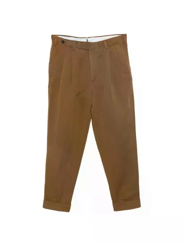 PT TORINO Cuffed Carrot Fit Trousers