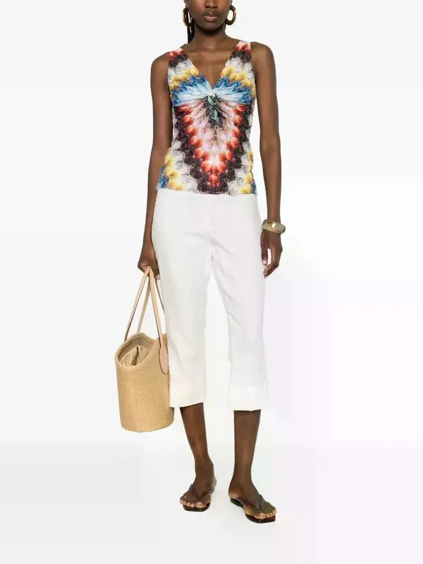 Missoni Patterned Twist Top