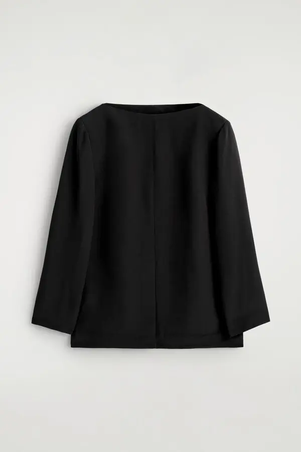 Cos Tailored Silk Top