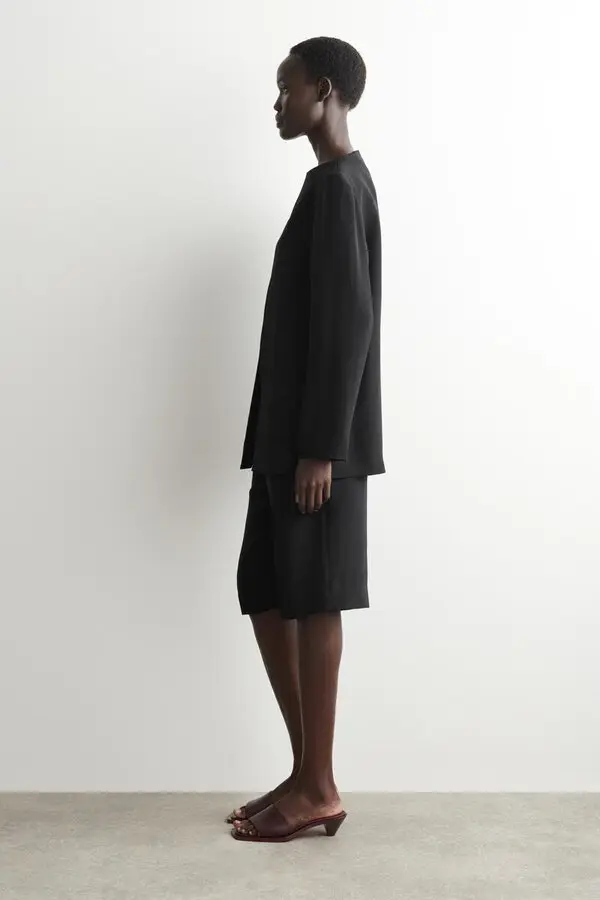 Cos Tailored Silk Top
