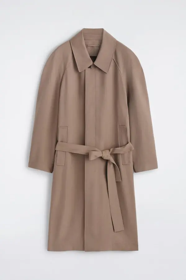 Cos Fluid Twill Car Coat