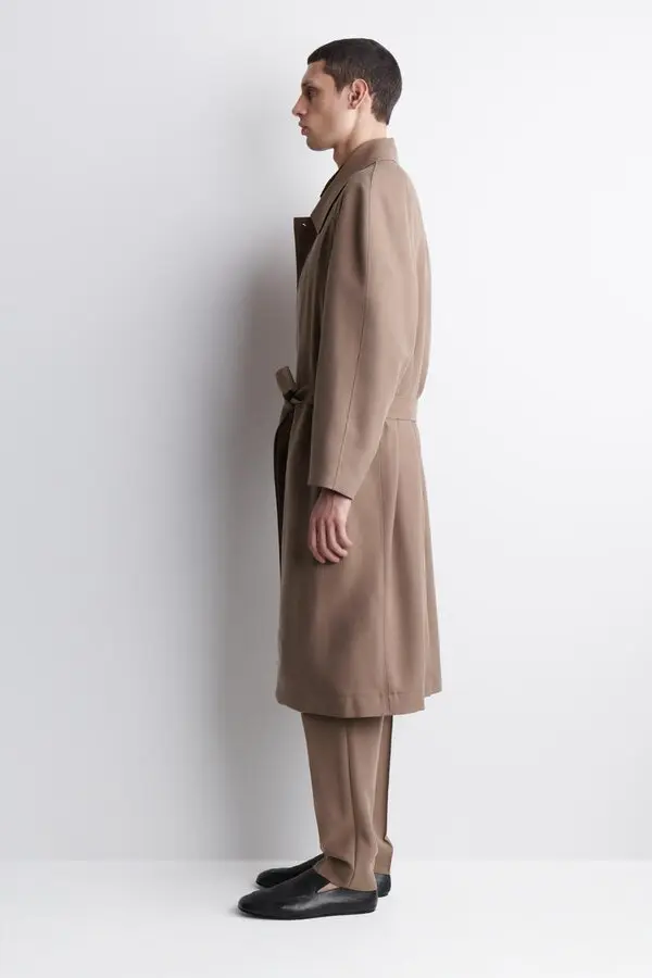 Cos Fluid Twill Car Coat