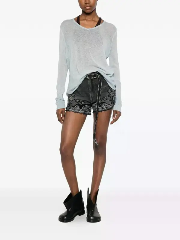 Avant Toi V-neck Long Sleeve Sweater