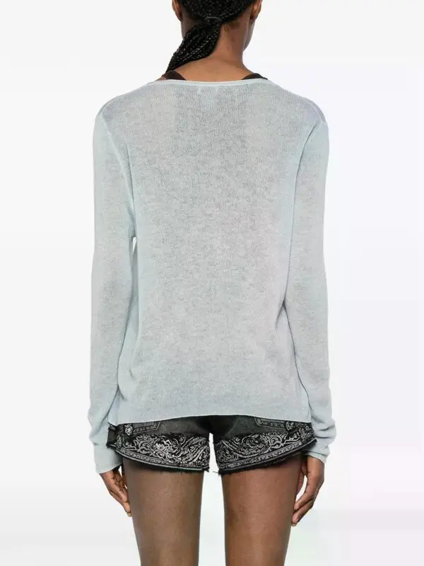 Avant Toi V-neck Long Sleeve Sweater