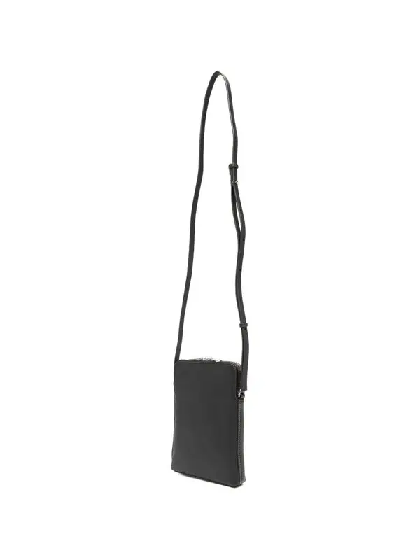 Paul Smith Embossed-logo Leather Messenger Bag