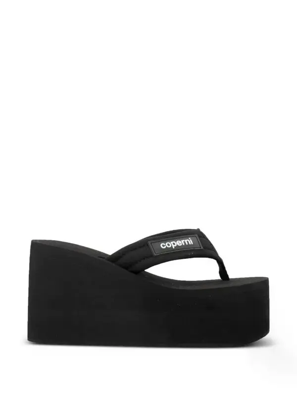 Coperni Logo-patch Wedge Sandals