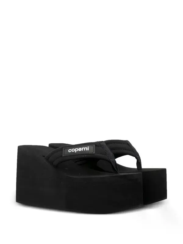 Coperni Logo-patch Wedge Sandals