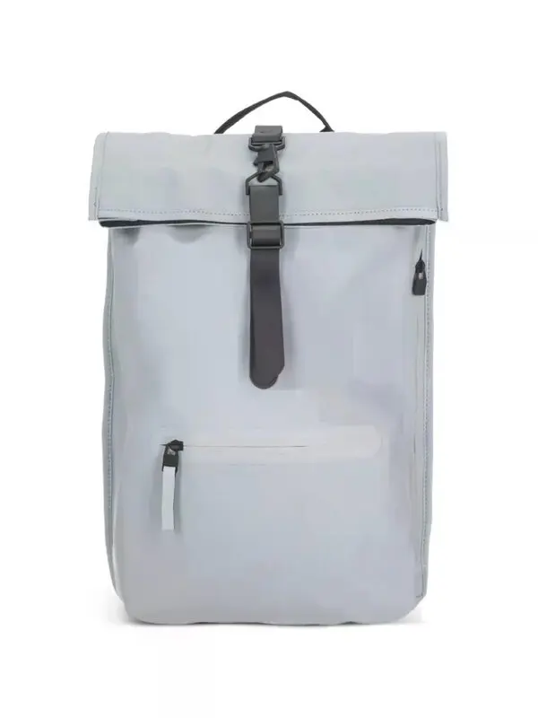 Rains Rolltop Backpack With Buckle Fastening - Blue