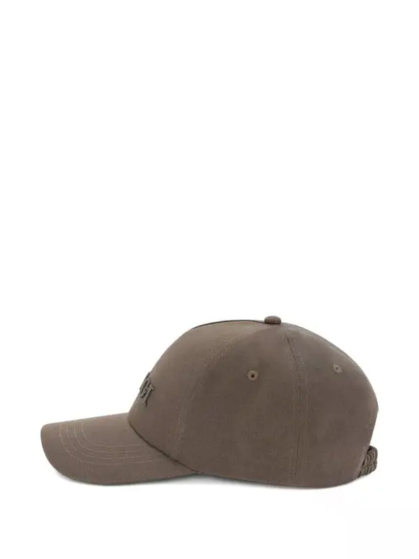 Boggi Milano Embroidered Cotton Baseball Cap - Brown