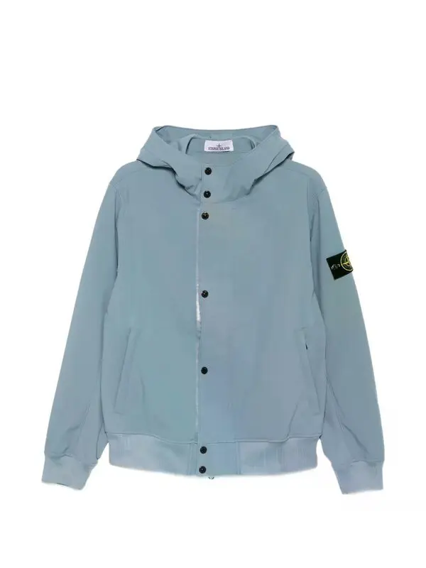 Stone Island Logo-patch Hooded Jacket
