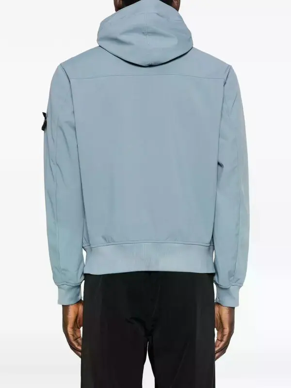 Stone Island Logo-patch Hooded Jacket