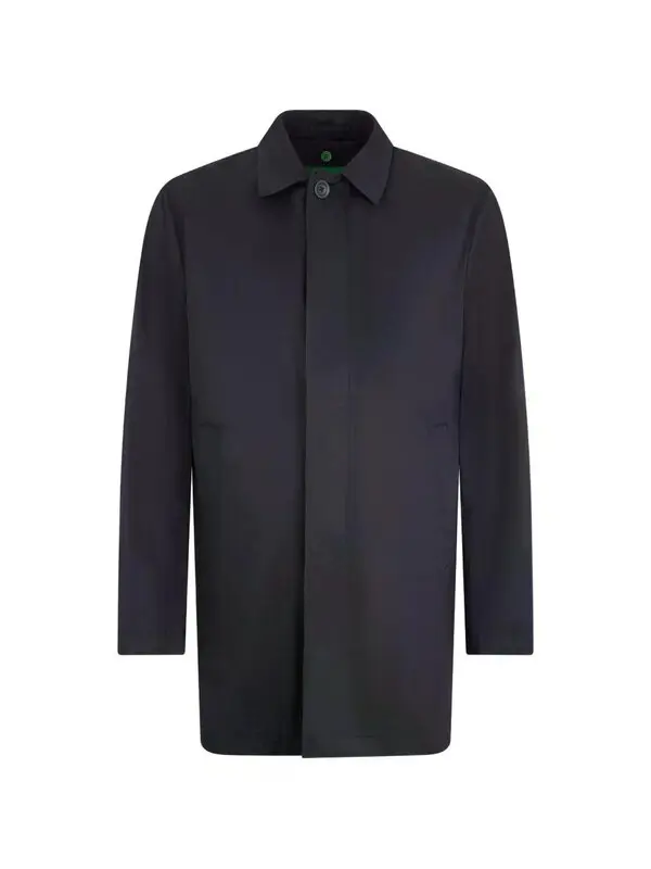 Herno Single-breasted Point-collar Coat