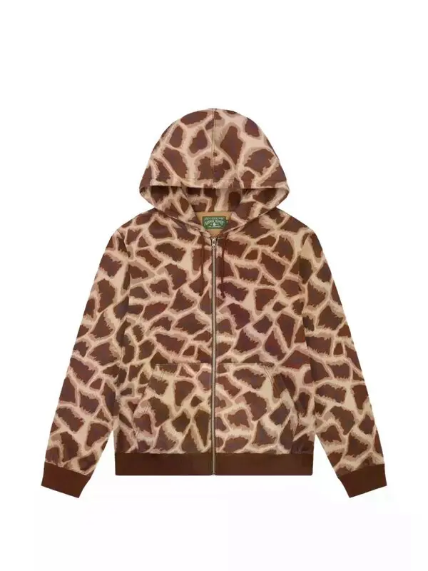 DENIM TEARS Giraffe-print Hoodie