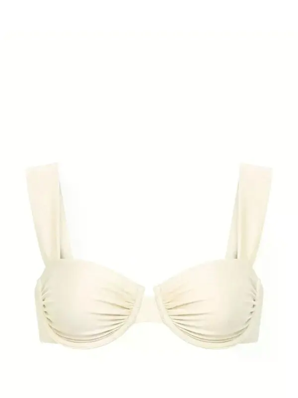 MONTCE X Elsa Hosk Bella Adjustable-strap Bikini Top - Neutrals