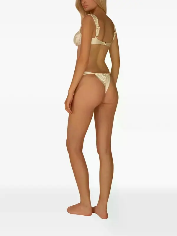 MONTCE X Elsa Hosk Bella Adjustable-strap Bikini Top - Neutrals