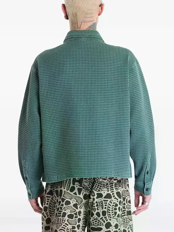 BRAIN DEAD Waffle-knit Shirt
