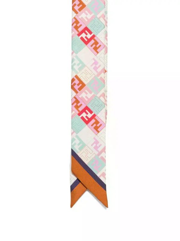 Fendi Logo-pattern Scarf