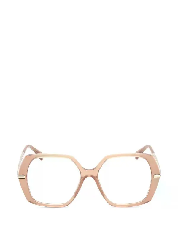 Max Mara Geometric Eyeglasses - Neutrals
