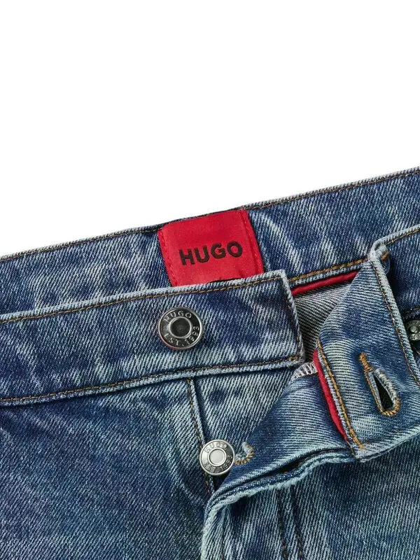 Hugo Button-fastening Jeans - Blue
