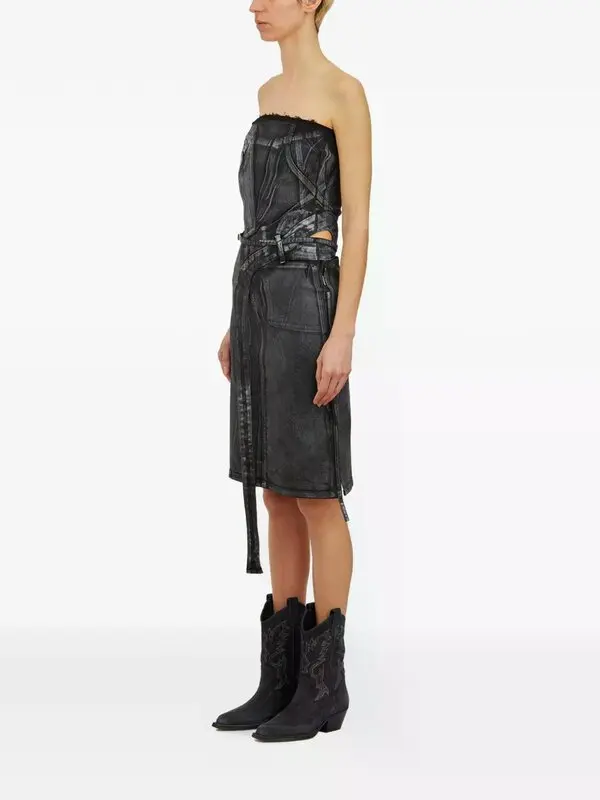 Ottolinger Belted Tube Midi Dress