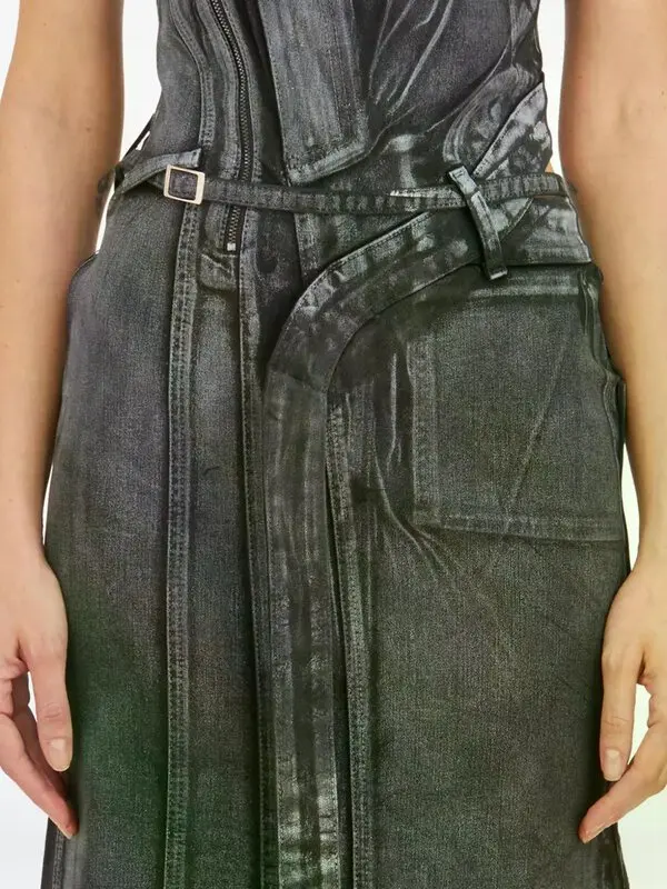 Ottolinger Belted Tube Midi Dress