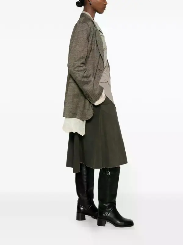 Our Legacy Lace-trimmed Oversized Blazer