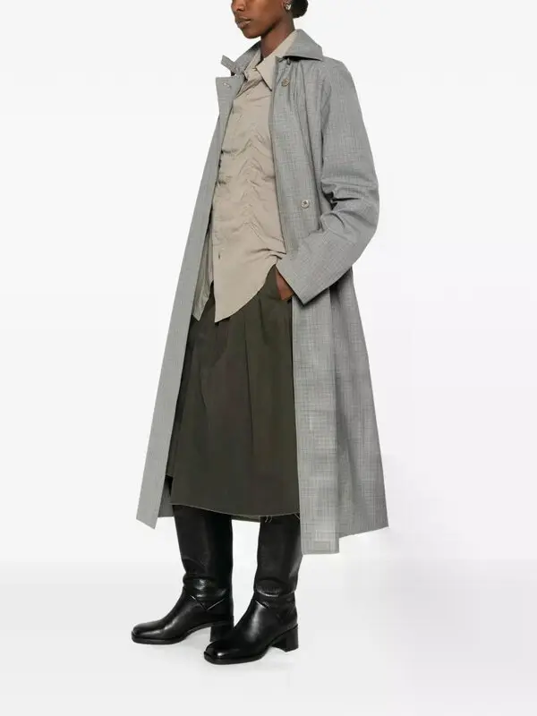 Our Legacy Checked Single-breasted Coat