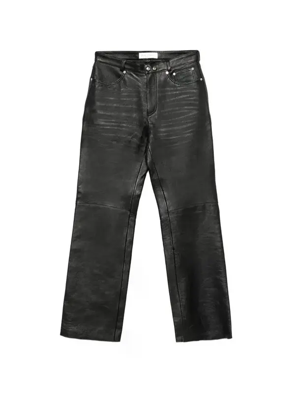 Our Legacy Carlson Cut Leather Trousers