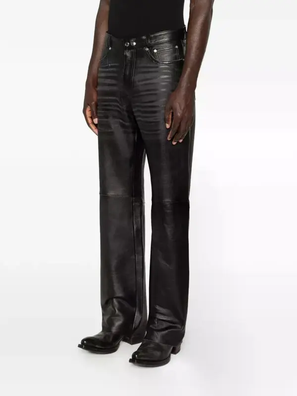 Our Legacy Carlson Cut Leather Trousers