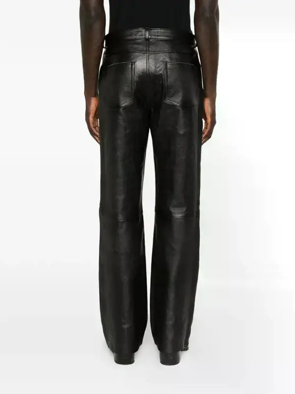 Our Legacy Carlson Cut Leather Trousers