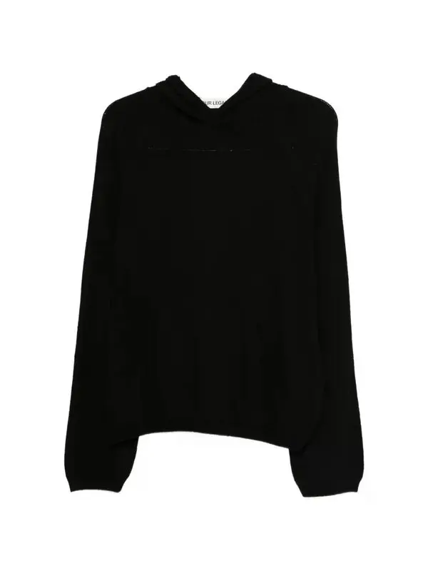 Our Legacy Silk Raglan Sleeve Hoodie