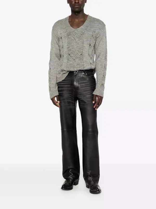 Our Legacy Link Cable-knit Sweater