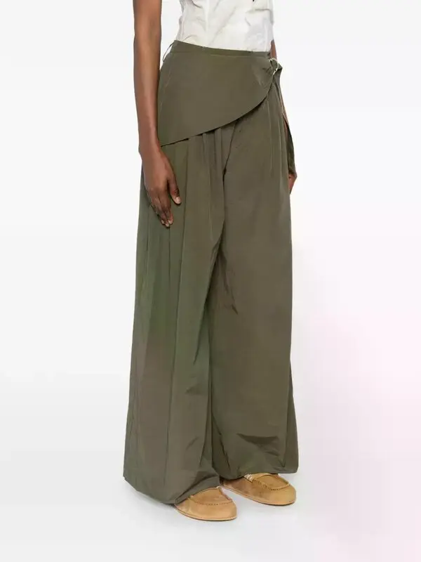 DAMSON MADDER Pleated Draped Trousers