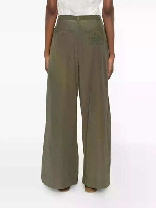 DAMSON MADDER Pleated Draped Trousers