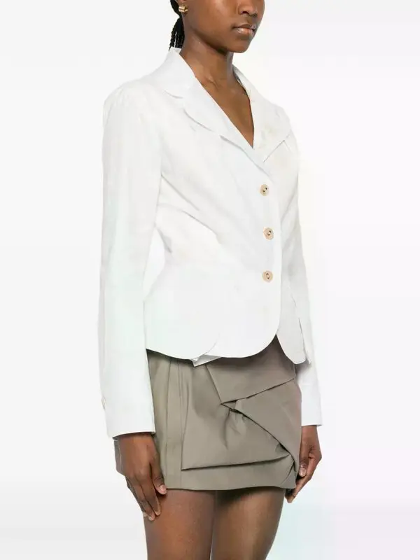 VIVIENNE WESTWOOD Embroidered-flower Button Jacket