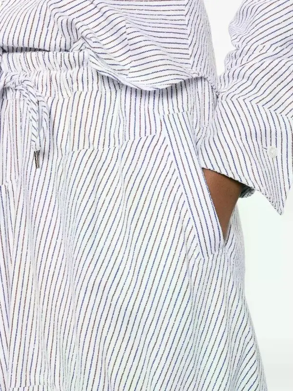 VIVIENNE WESTWOOD Striped Midi Skirt