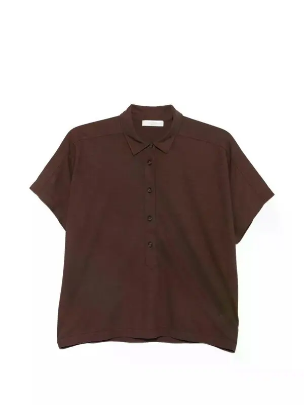 ZANONE Button Polo Top