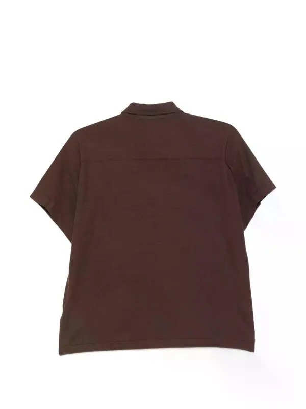 ZANONE Button Polo Top
