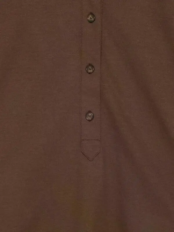 ZANONE Button Polo Top