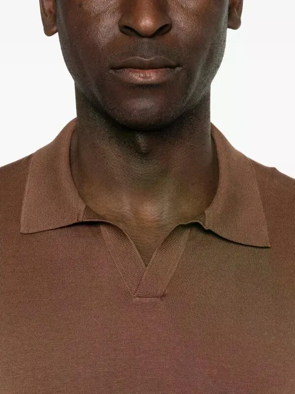 Tagliatore Keith Short-sleeve T-shirt - Brown