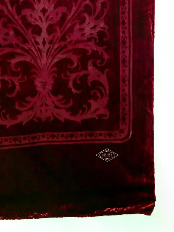 Versace 1990s Logo-detail Scarf