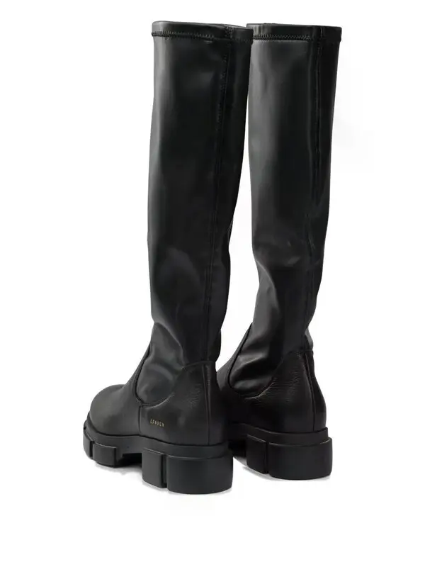 COPENHAGEN  Platform Block Heel Boots