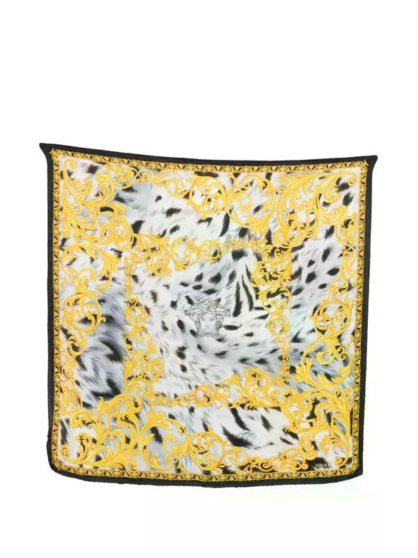 Versace 1990s Silk Scarf
