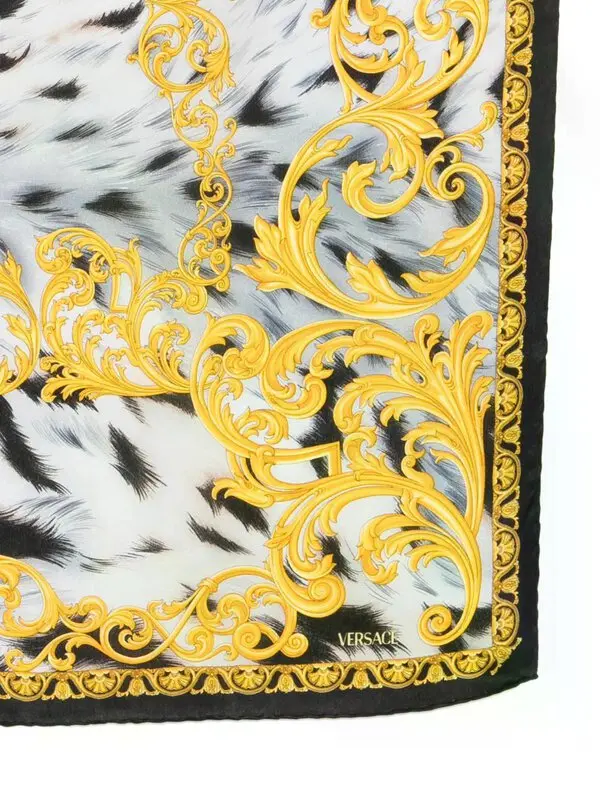 Versace 1990s Silk Scarf