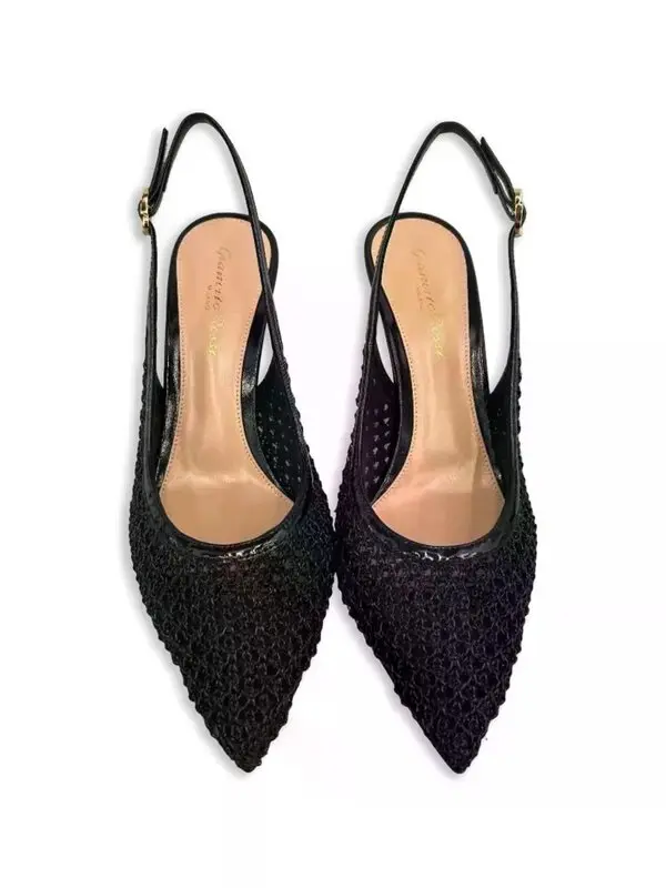 GIANVITO ROSSI Stiletto Slingback Heeled Pumps